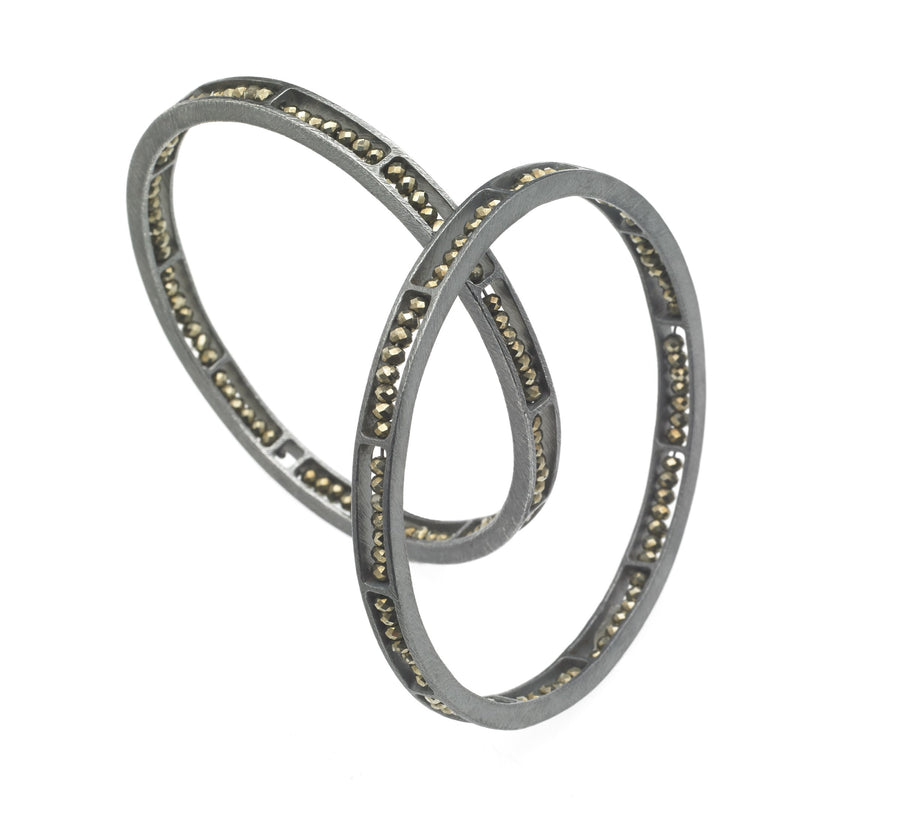 Carved Segment Bangle Bracelet · Artful Home