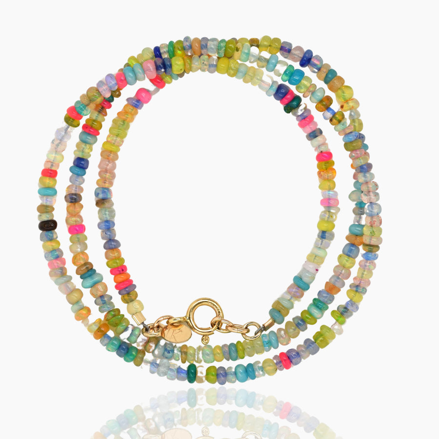 Triple Wrap Opal Convertible Bracelet · Artful Home