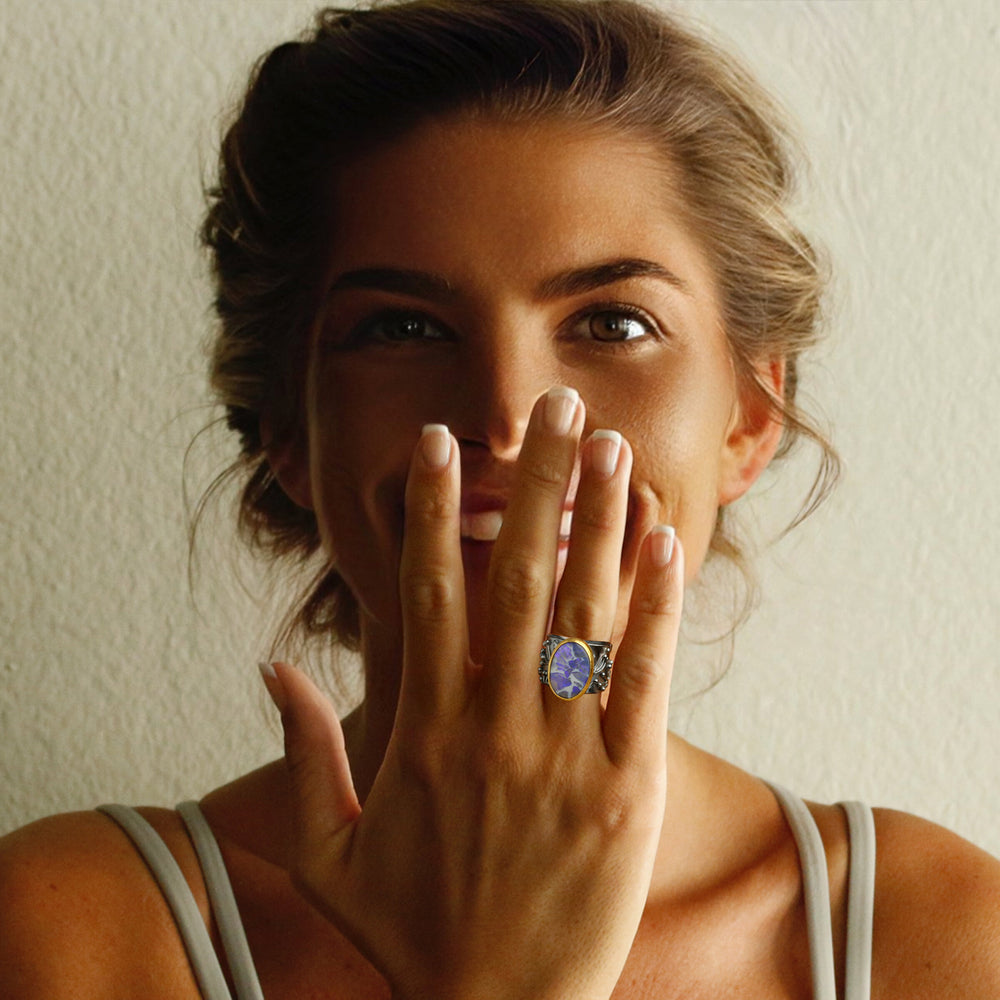 Semi-Black Opal Sprout Band · Artful Home