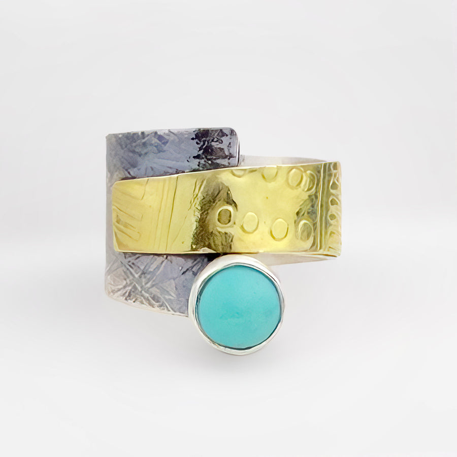 Turquoise Wrap Ring · Artful Home