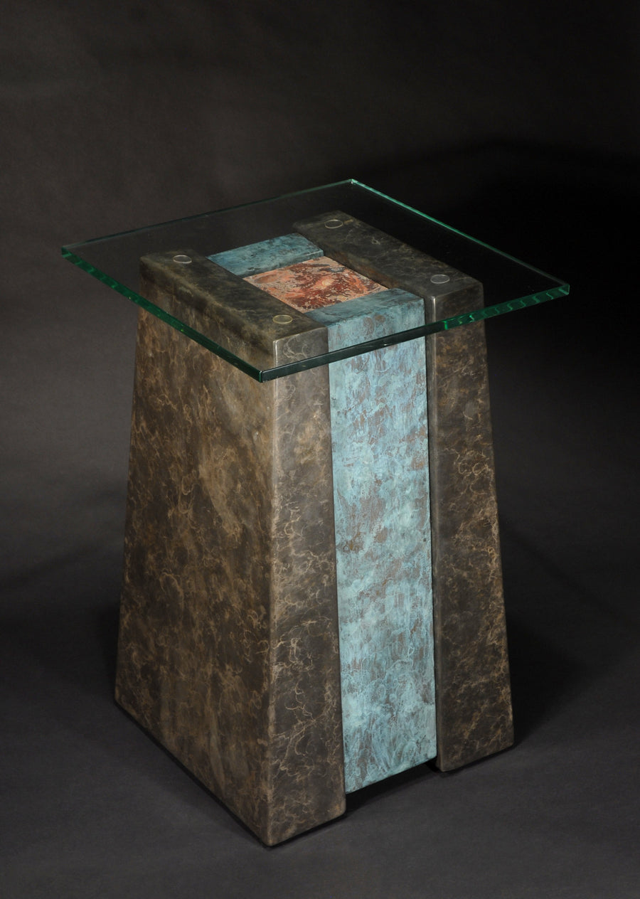 Modern Hero Pedestal Table · Artful Home