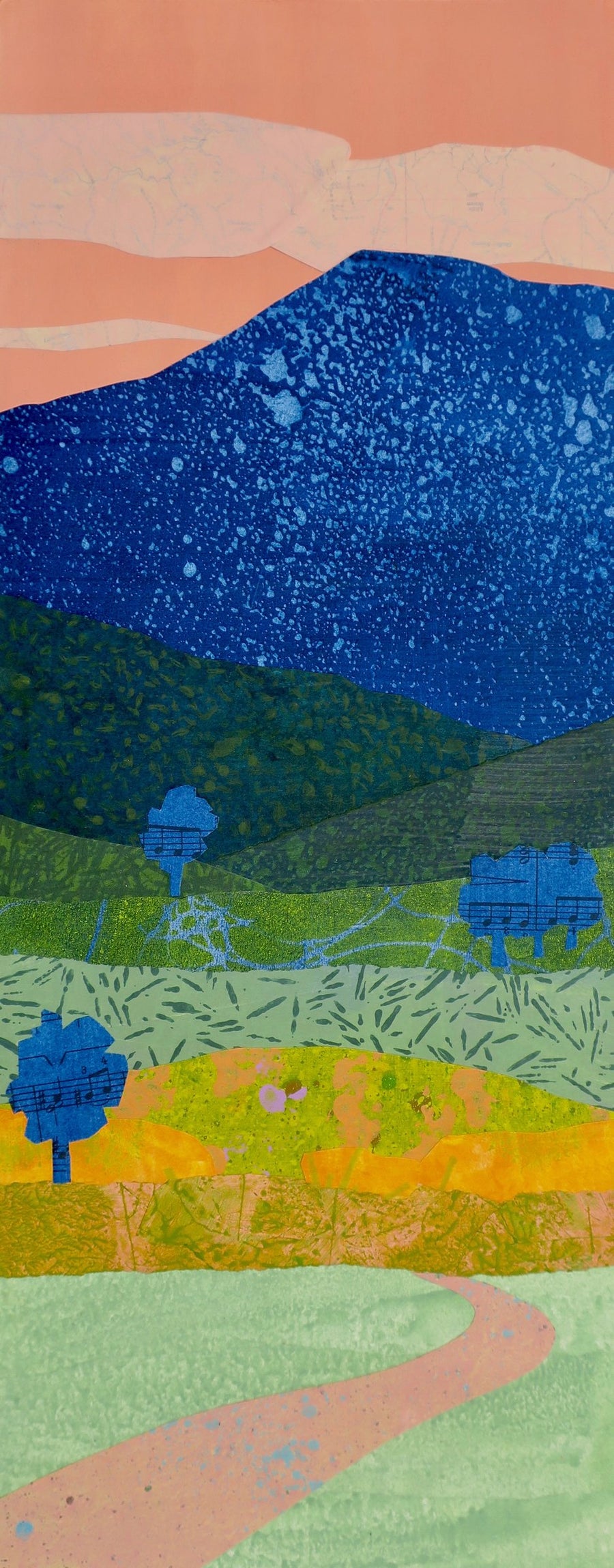 Indigo Mountain I · Artful Home