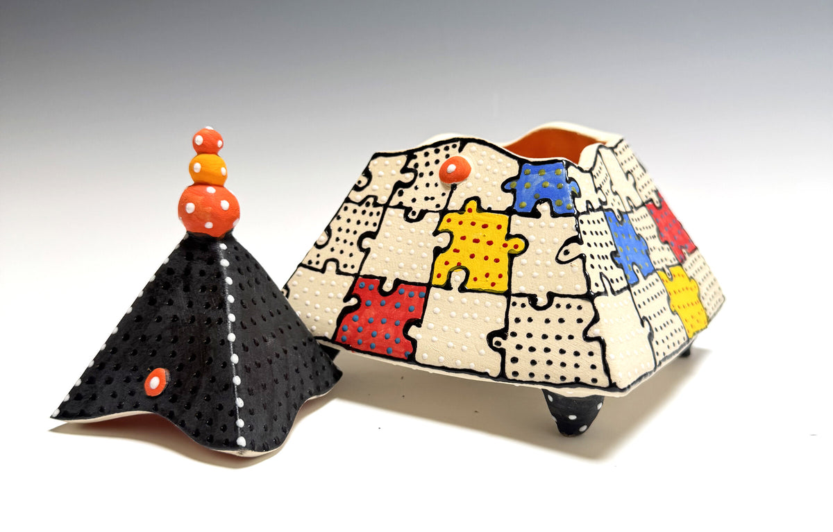 Primary Puzzle Pyramid Box · Artful Home