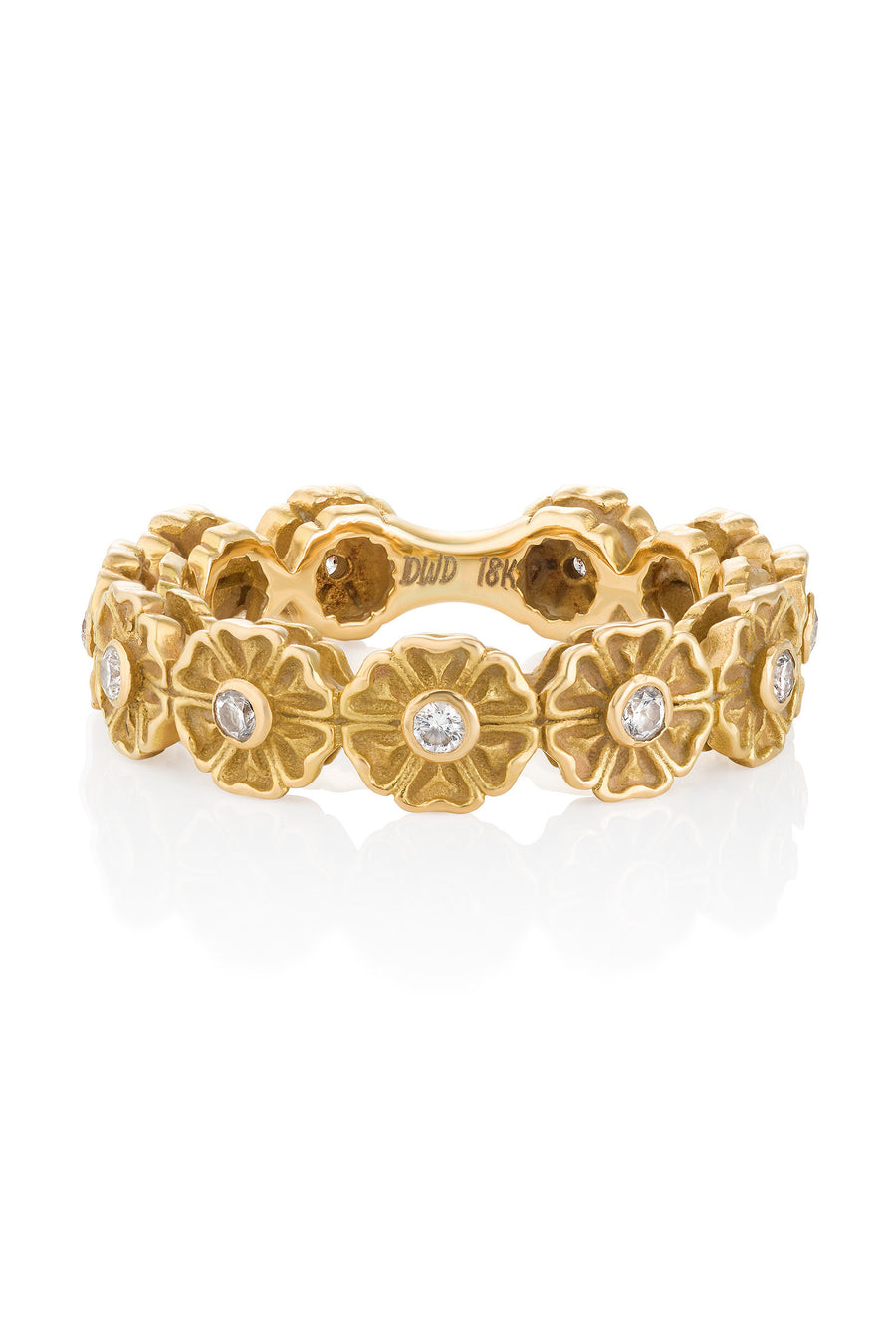 Gold Daisy Chain Ring · Artful Home