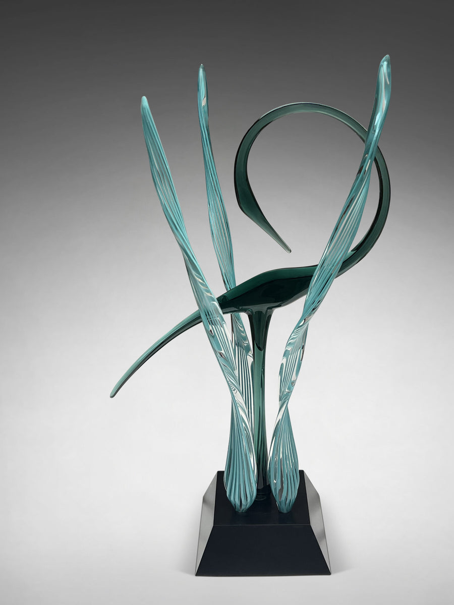 Serenity in the Marsh, Aqua Azure · Artful Home