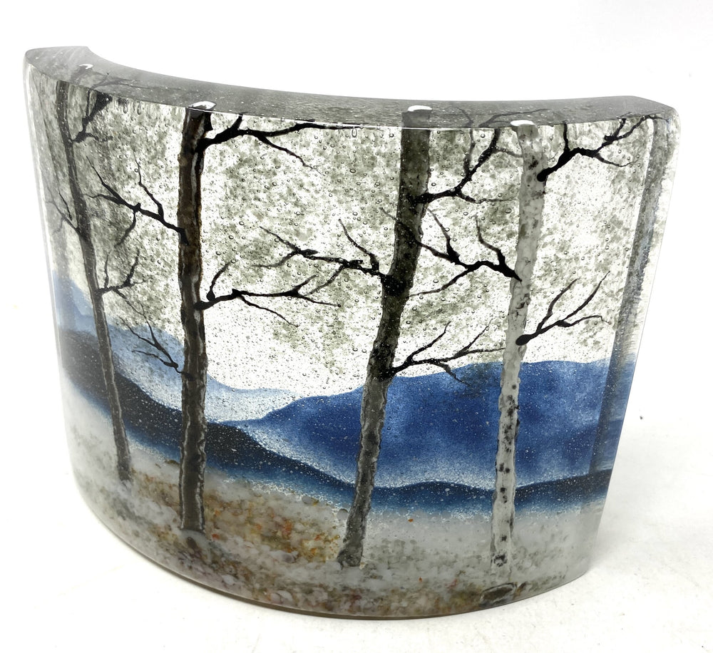 Winter Mountain Overlook · Artful Home
