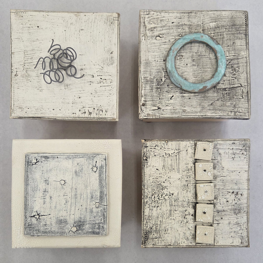 Four Squares with Patina Circle · Artful Home