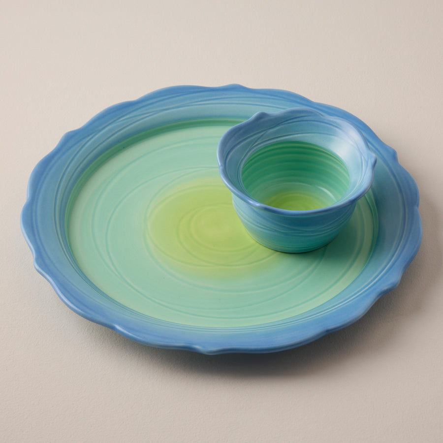 Blue Moon Server Set · Artful Home