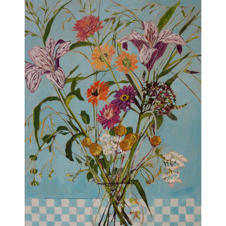 Light Blue Checks · Artful Home