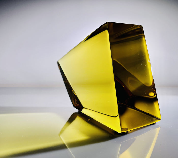 Desk Prism in Yellow · Artful Home